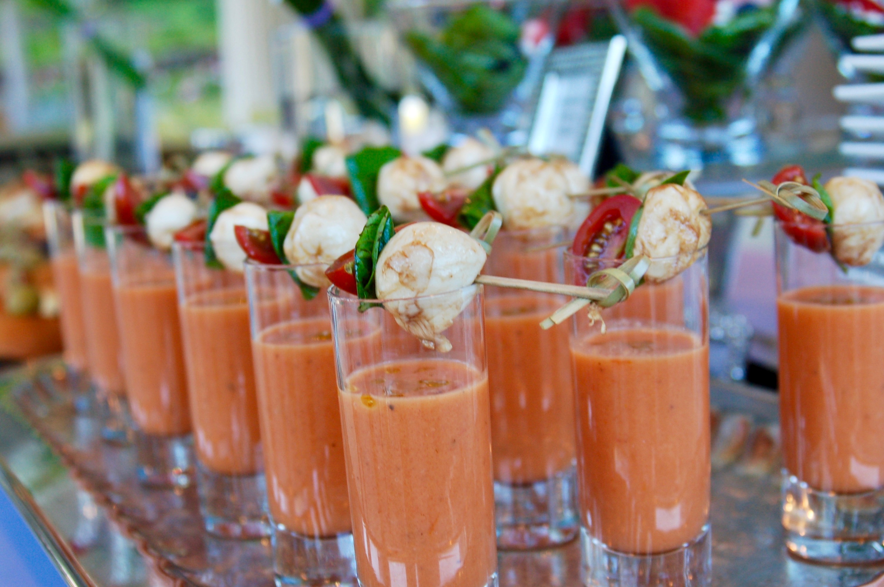 Chilled Tomato soup shots | Chef Elham Cooks