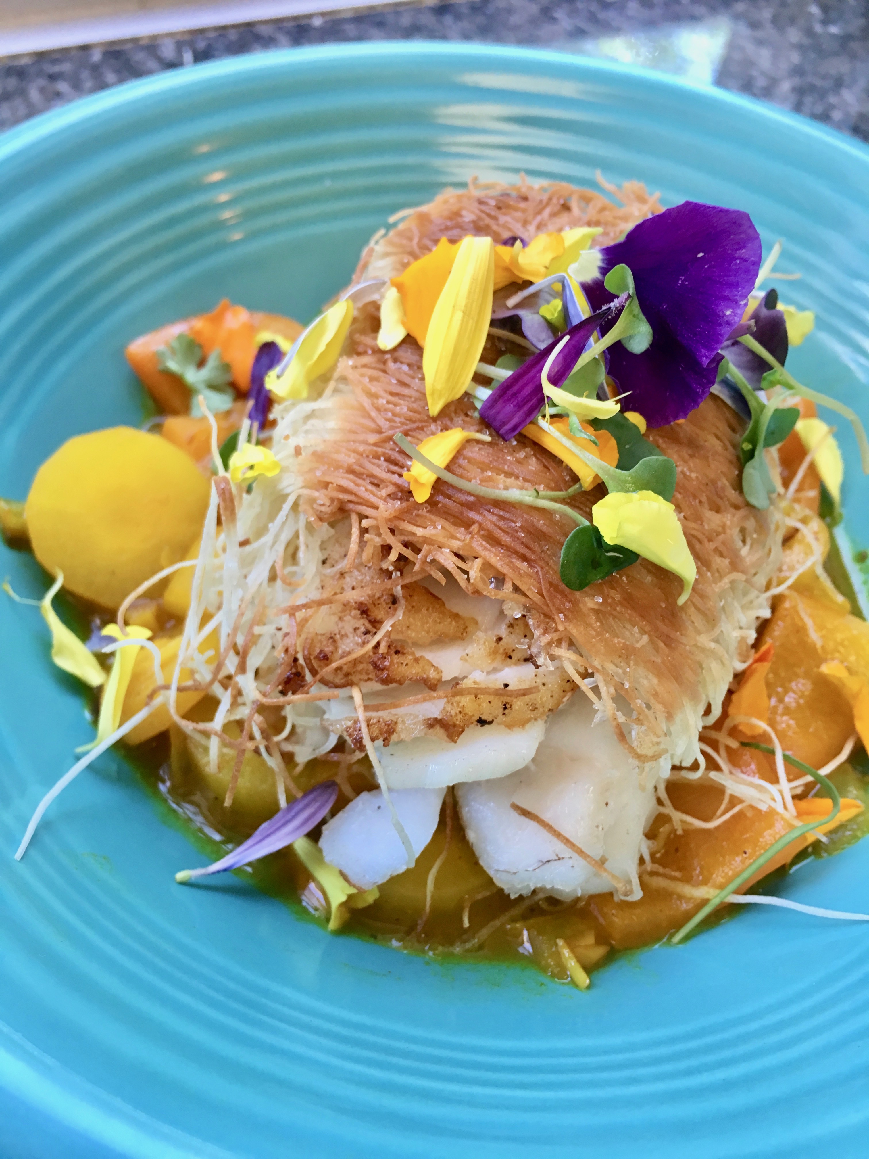 Cod with Saffron | Chef Elham Cooks